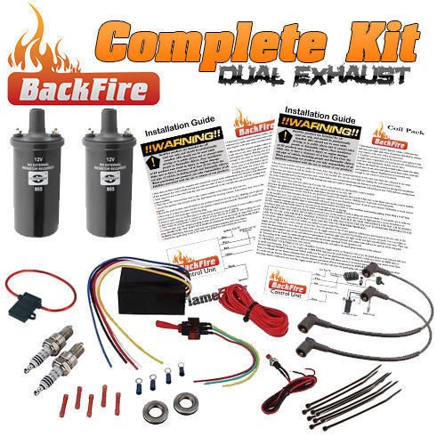 Flamme kaster sæt - Back Fire Dual Universal Automotive Exhaust Flame ...